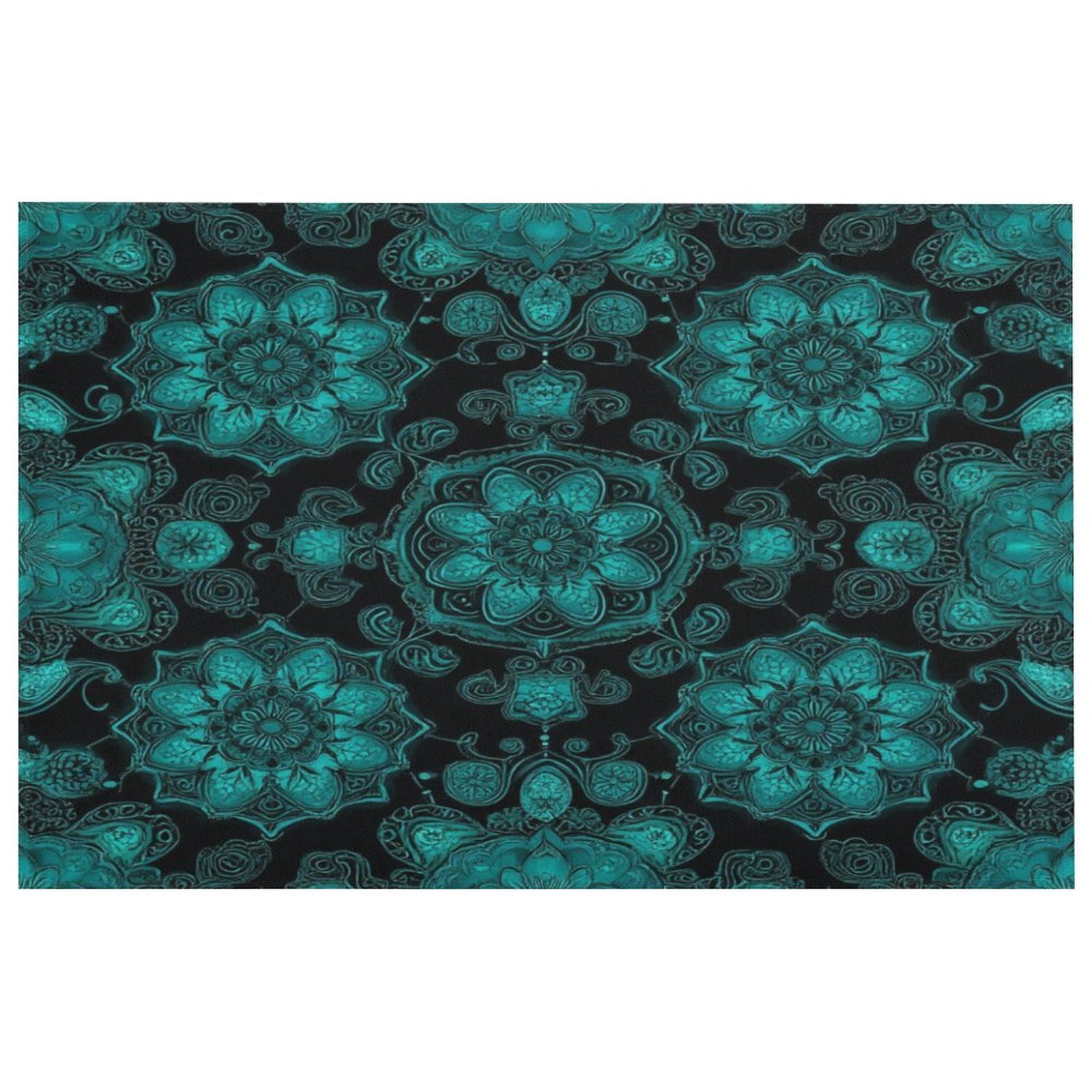 Classic Paisley Adult Home Decor Bedroom Living Room Crystal Velvet ...