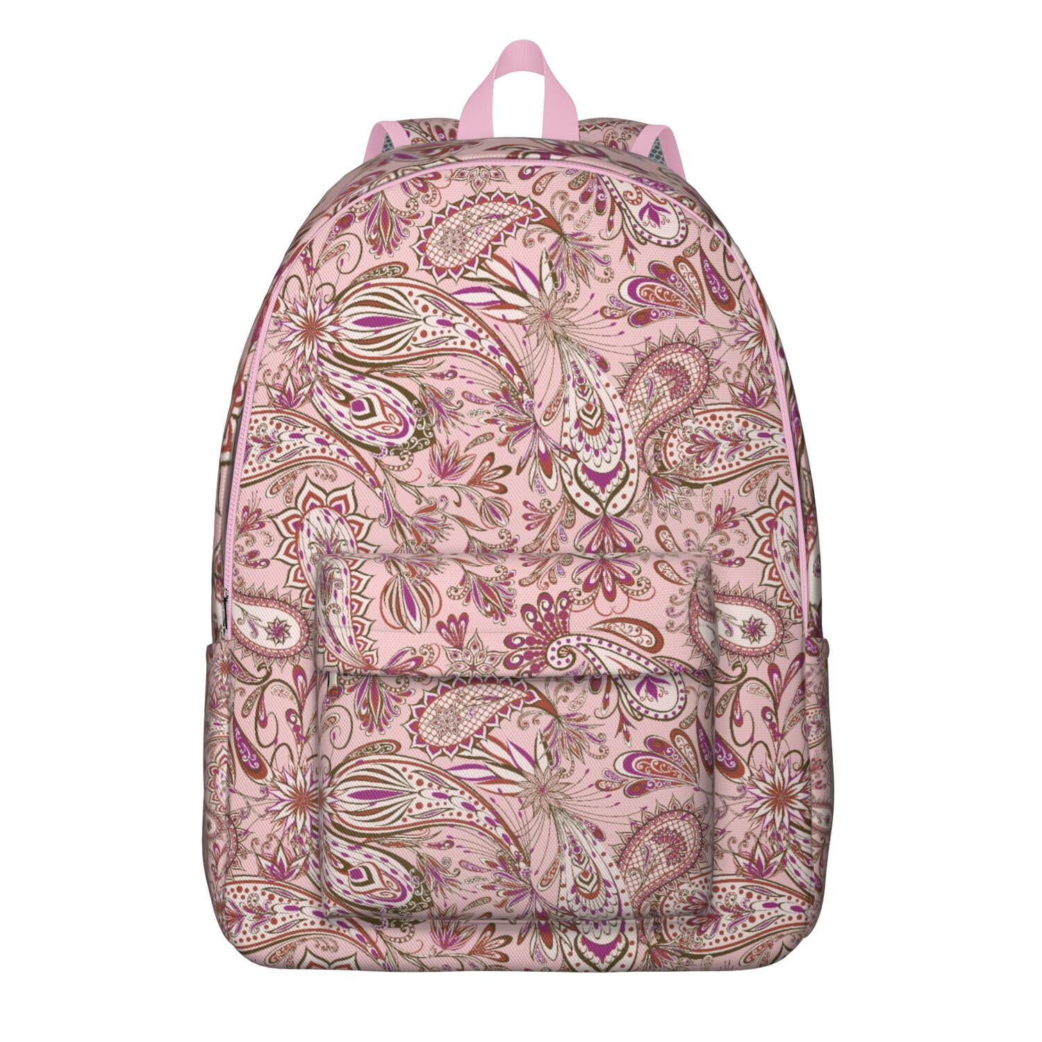Classic Paisley Backpack with Vintage Floral, Mandala and Exotic Boho ...