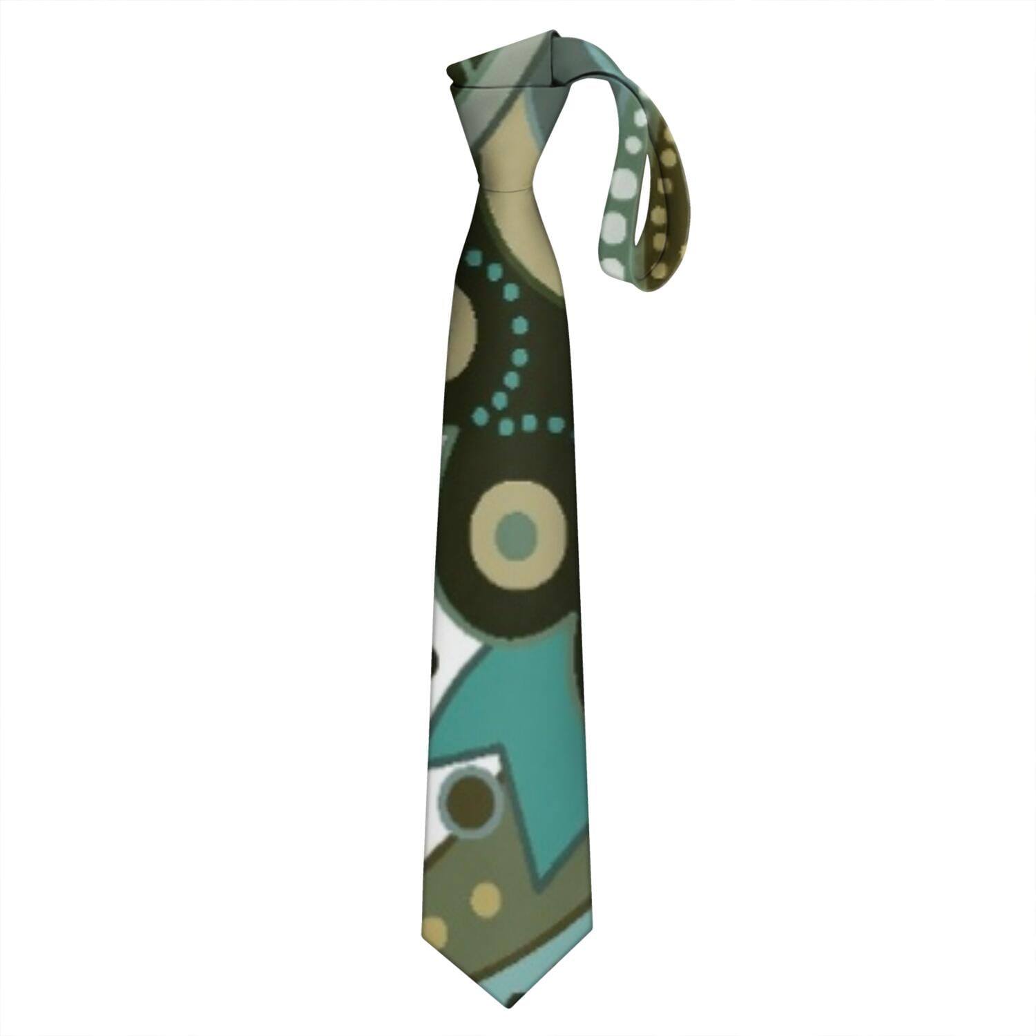 Classic Paisley Design Tie - Vintage Ethnic Satin Wedding Necktie for ...