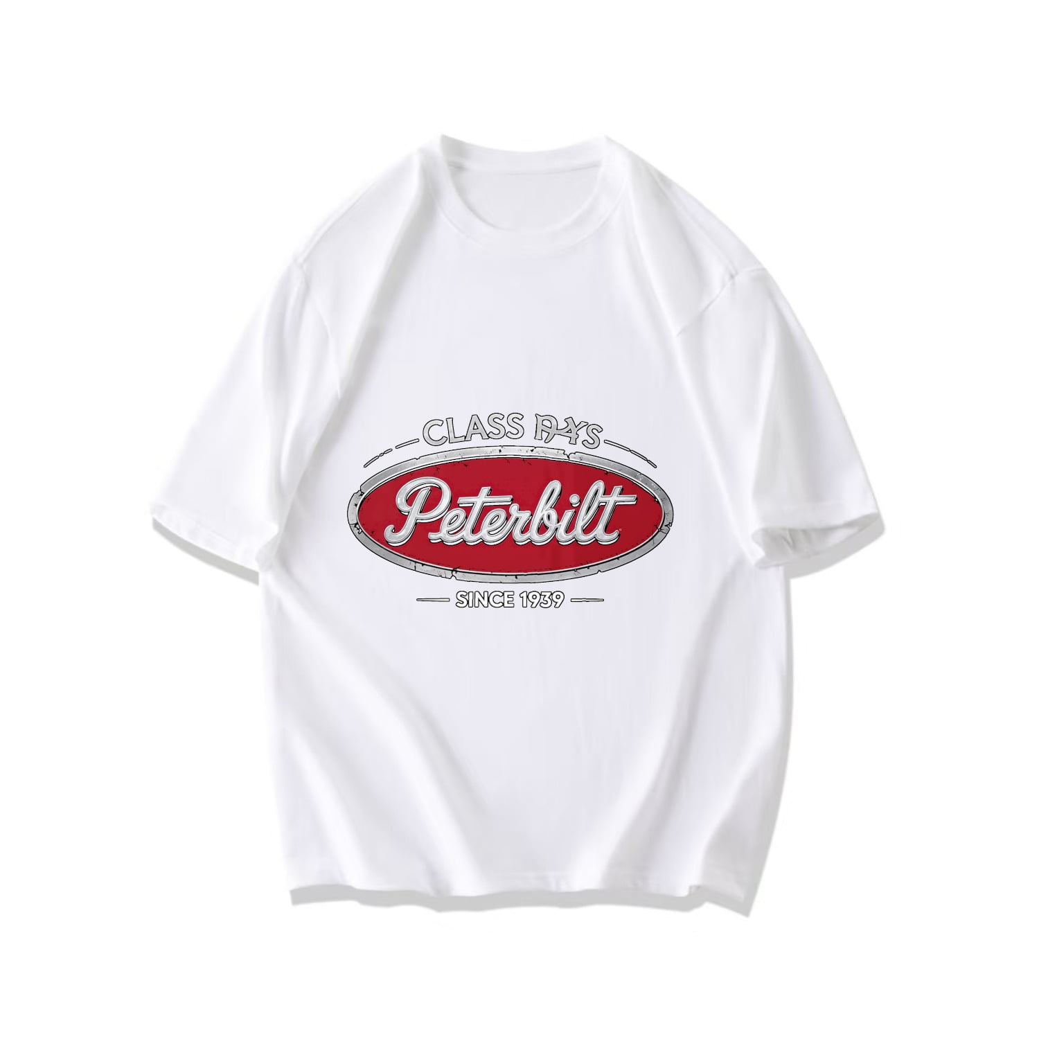 Classic Peterbilt T-Shirt Black Class 174s Since 1939 Logo Design For ...