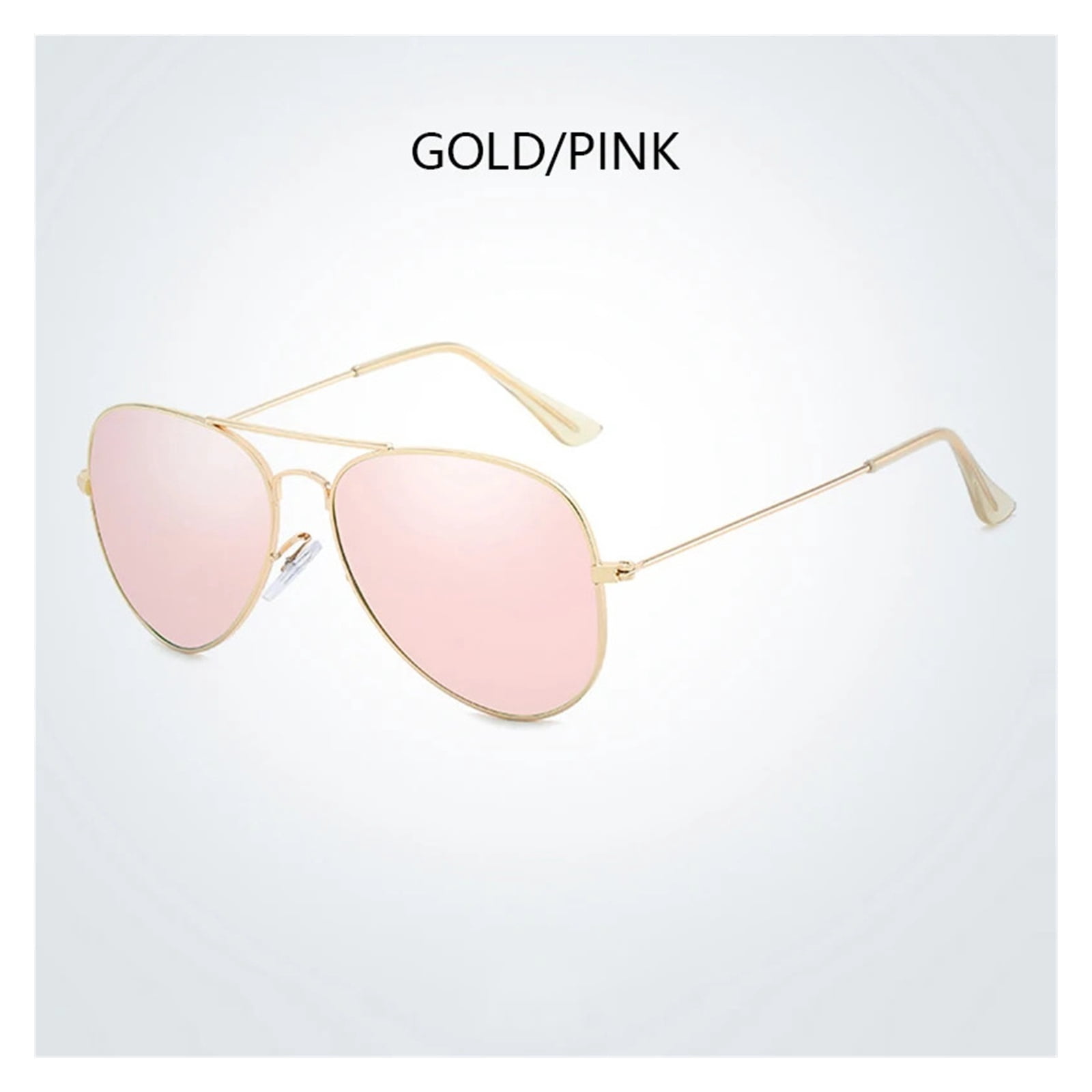 Classic Pilot Men's Sunglasses, Polarized Retro Metal Ray Sunglasses ...