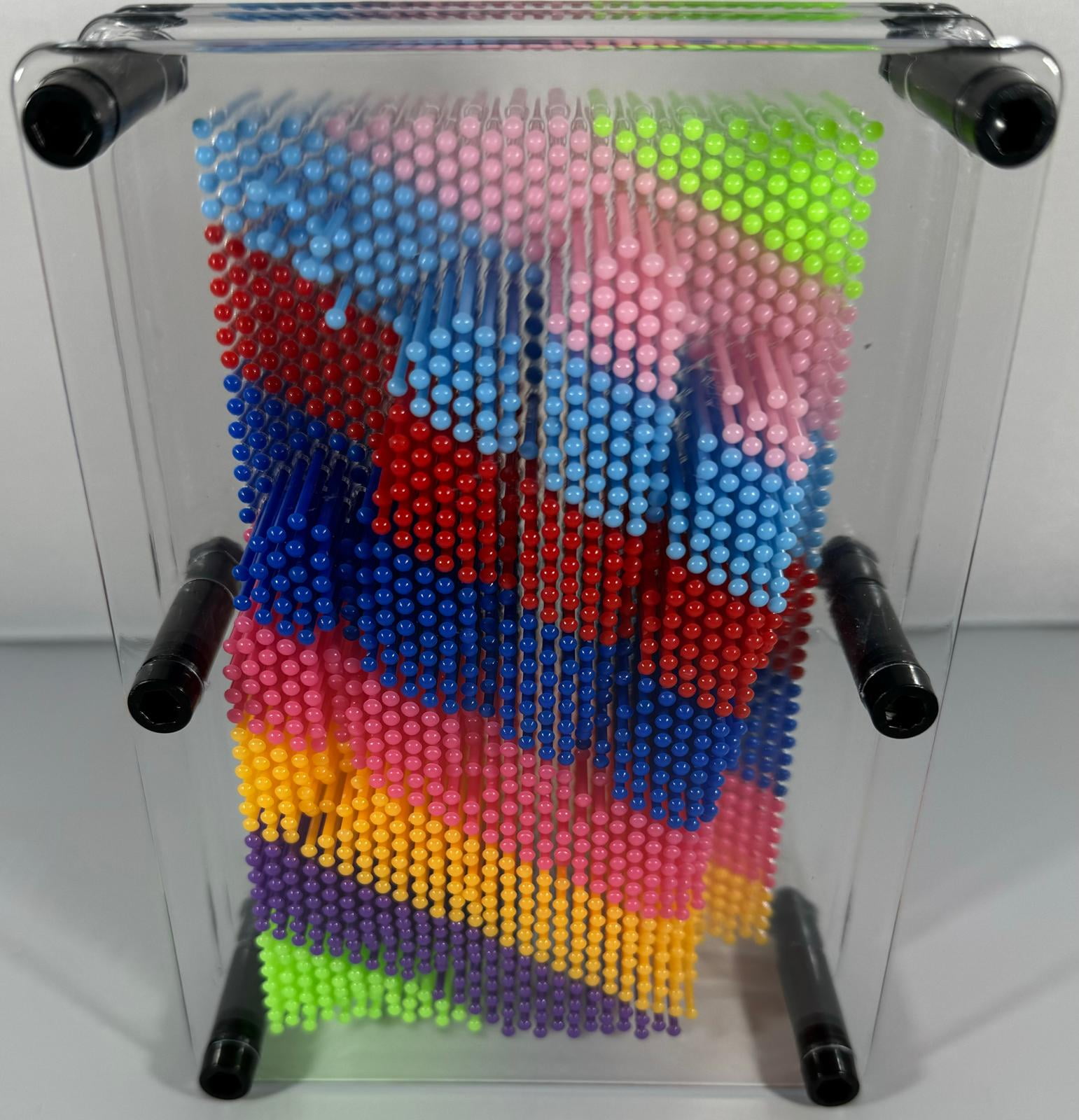 Classic Pin Art Toy Sculptures,3 Dimensional Pin Sculpture, Pin ...