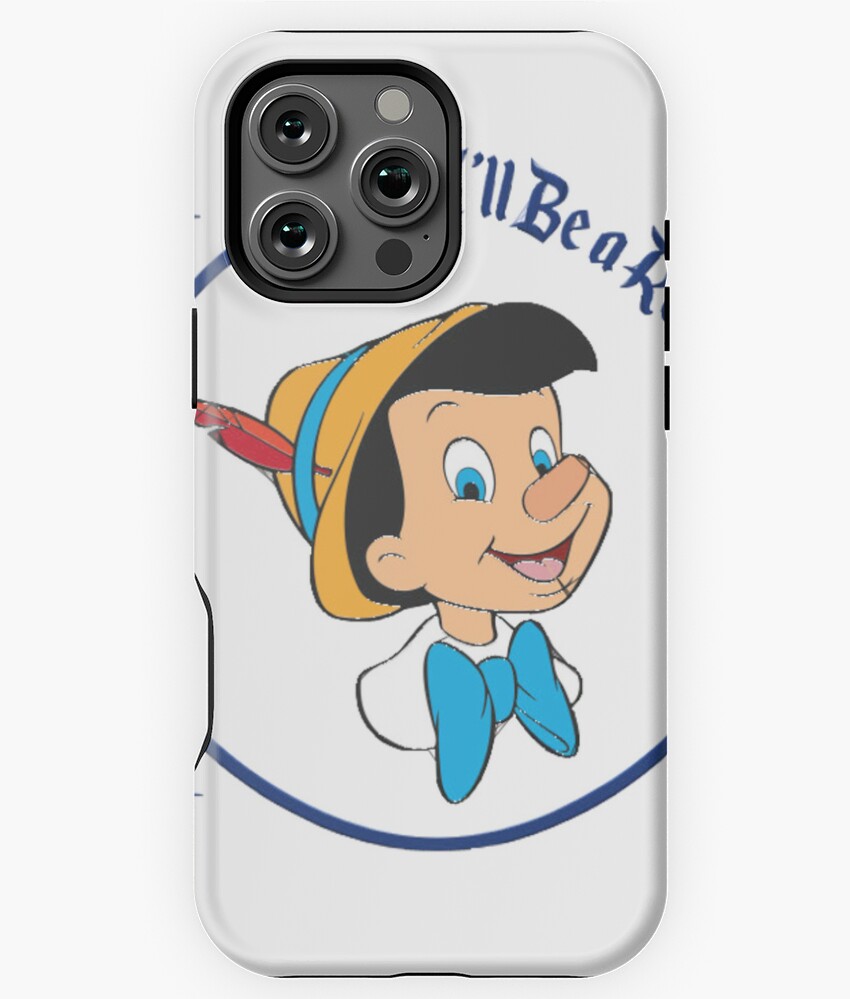 Classic Pinocchio Fairy Tale Art N248 Phone Case for iPhone 17 16 15 14 ...