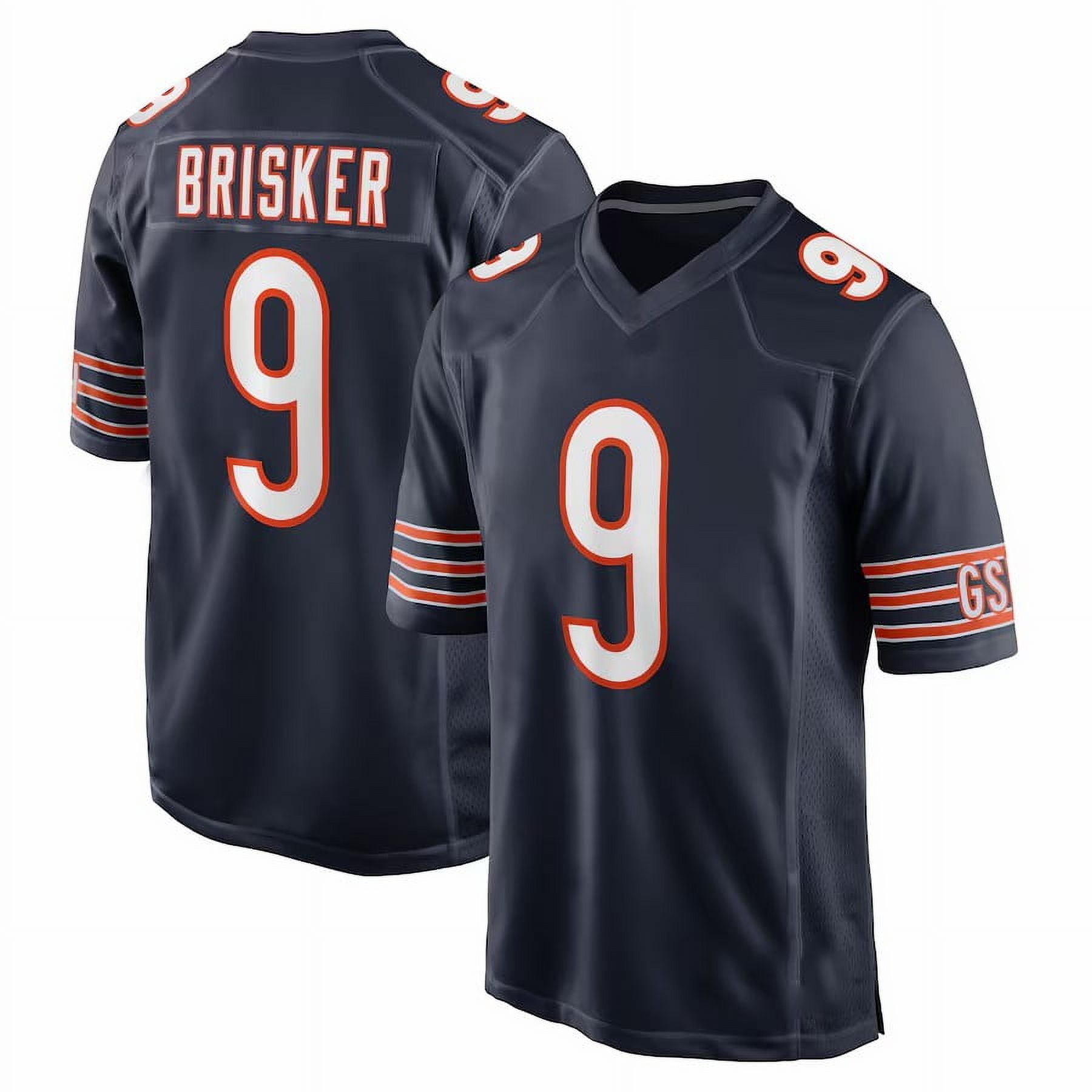 Classic Players Bears Jaquan Brisker#9 Jersey Football Team Logo Match ...