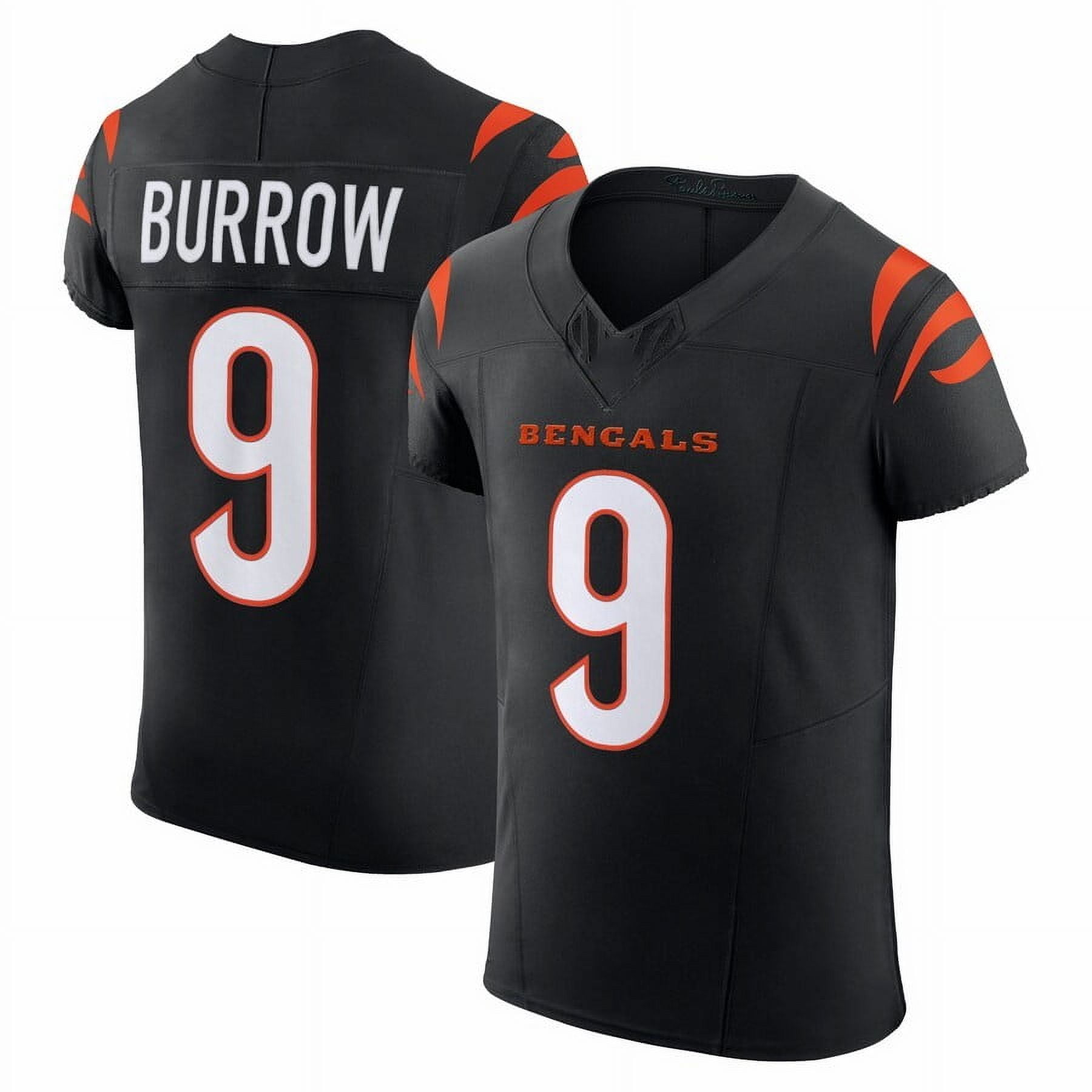Classic Players Bengals Joe Burrow#9 Jersey Football Team Logo Match ...