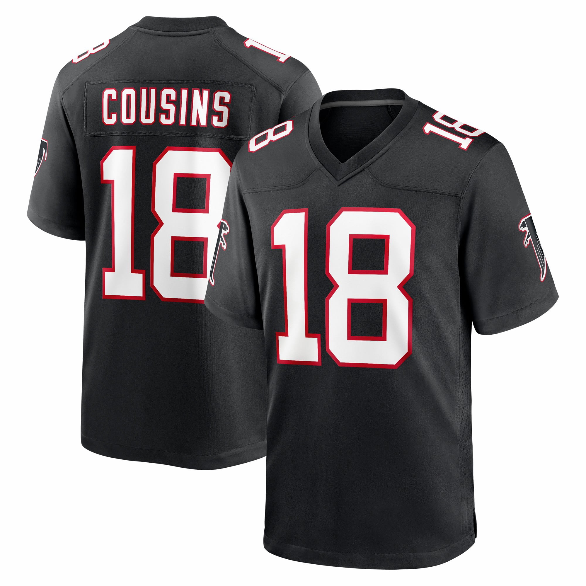 Classic Players Falcons Kirk Cousins#18 Jersey Football Team Logo Match ...