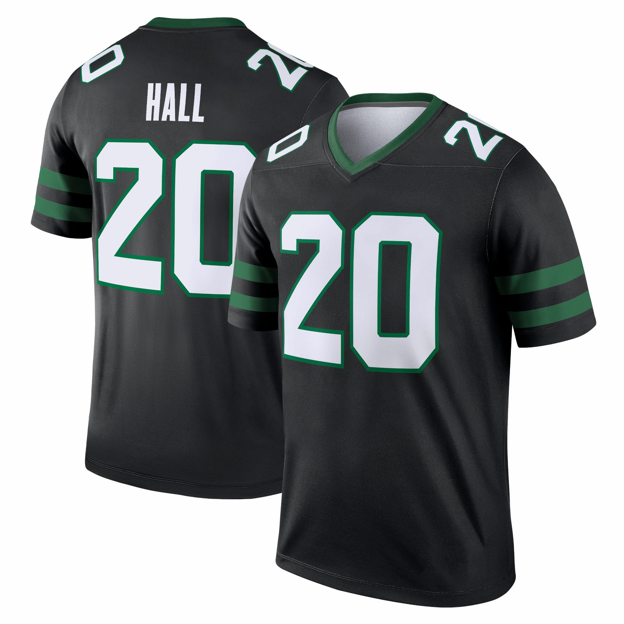 Classic Players Jets Breece Hall#20 Jersey Football Team Logo Match Day ...