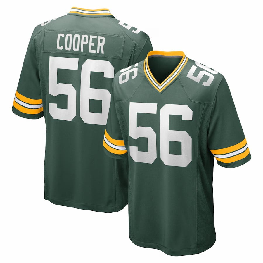 Classic Players Packers Edgerrin Cooper#56 Jersey Football Team Logo ...