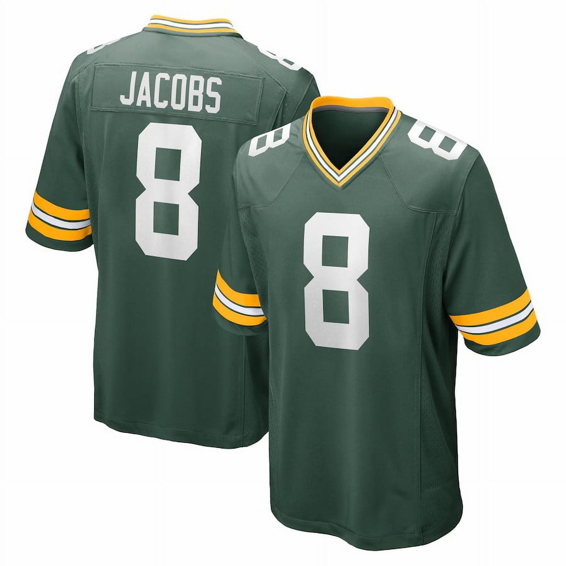 Classic Players Packers Josh Jacobs#8 Jersey Football Team Logo Match ...