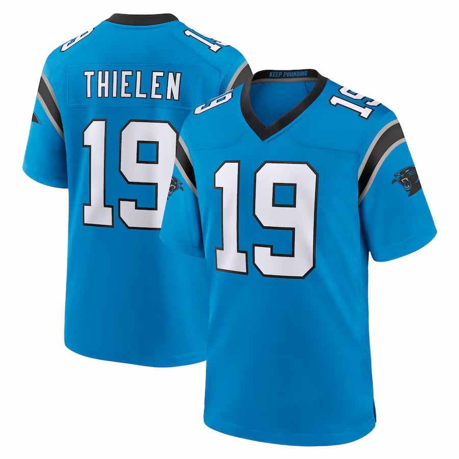 Classic Players Panthers Adam Thielen#19 Jersey Football Team Logo ...