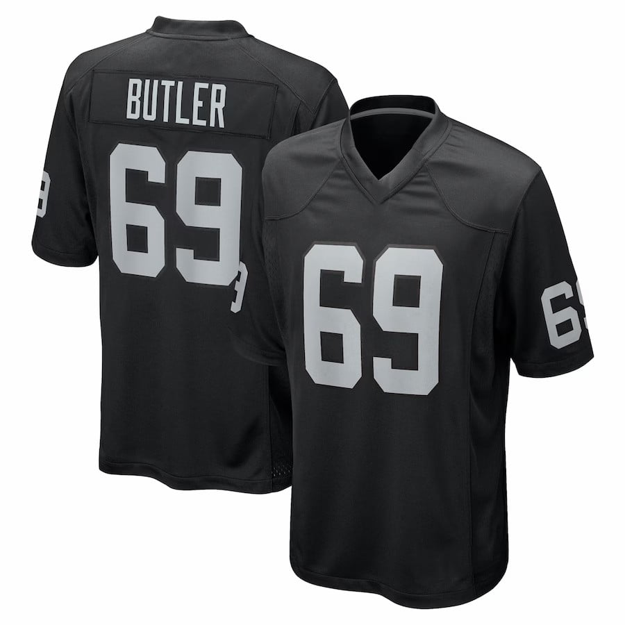 Classic Players Raiders Adam Butler#69 Jersey Football Team Logo Match ...