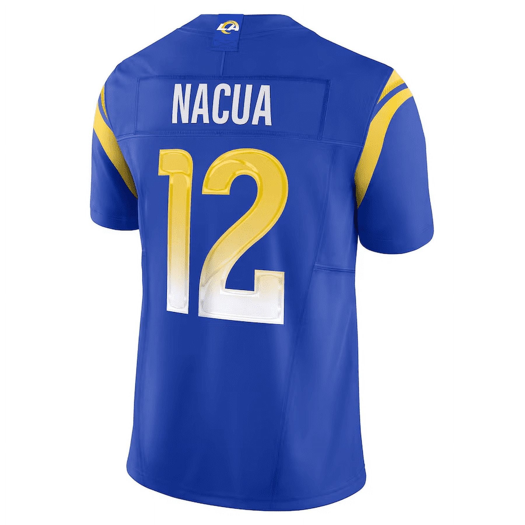 Classic Players Rams Puka Nacua#12 Jersey Football Team Logo Match Day ...