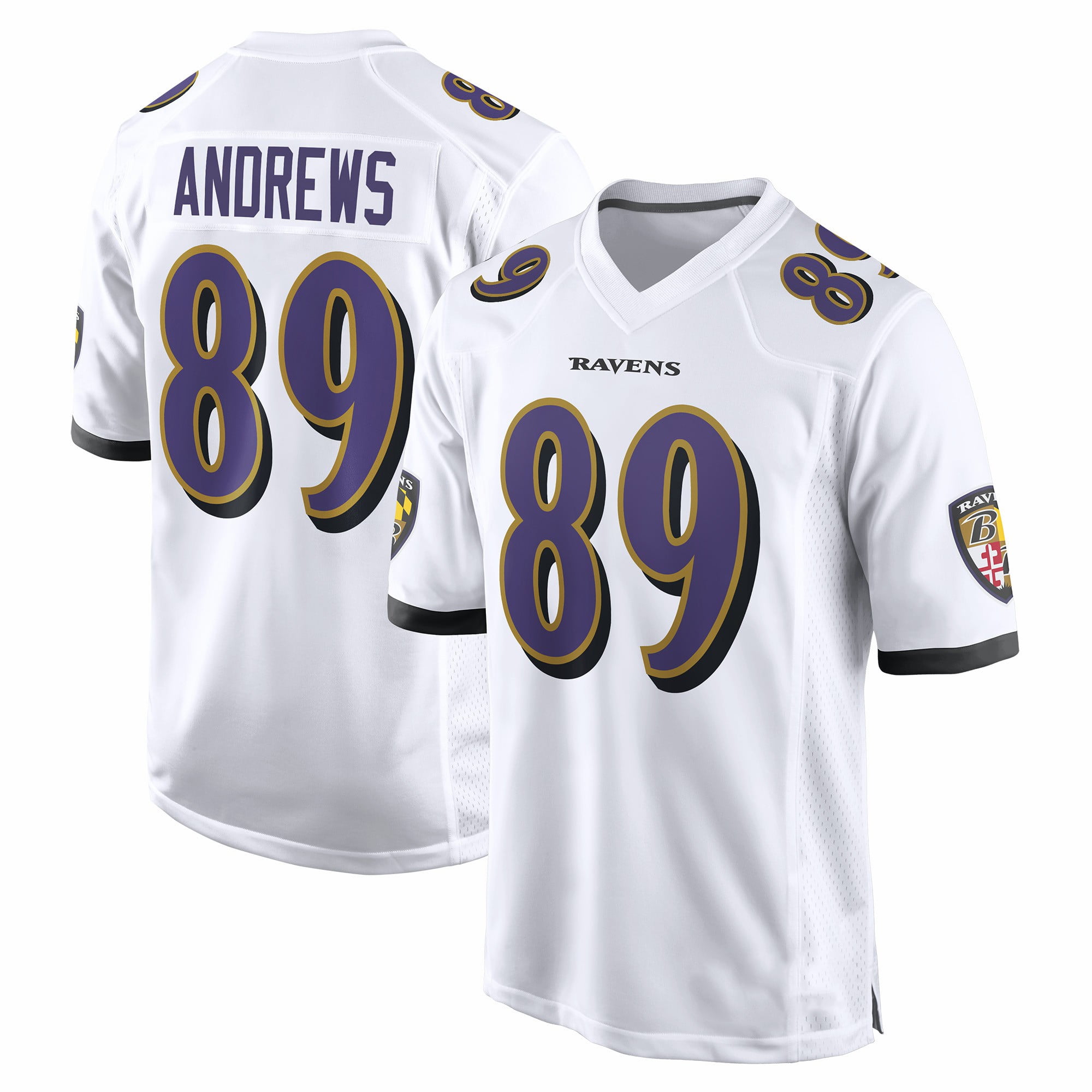 Classic Players Ravens Mark Andrews#89 Jersey Football Team Logo Match ...