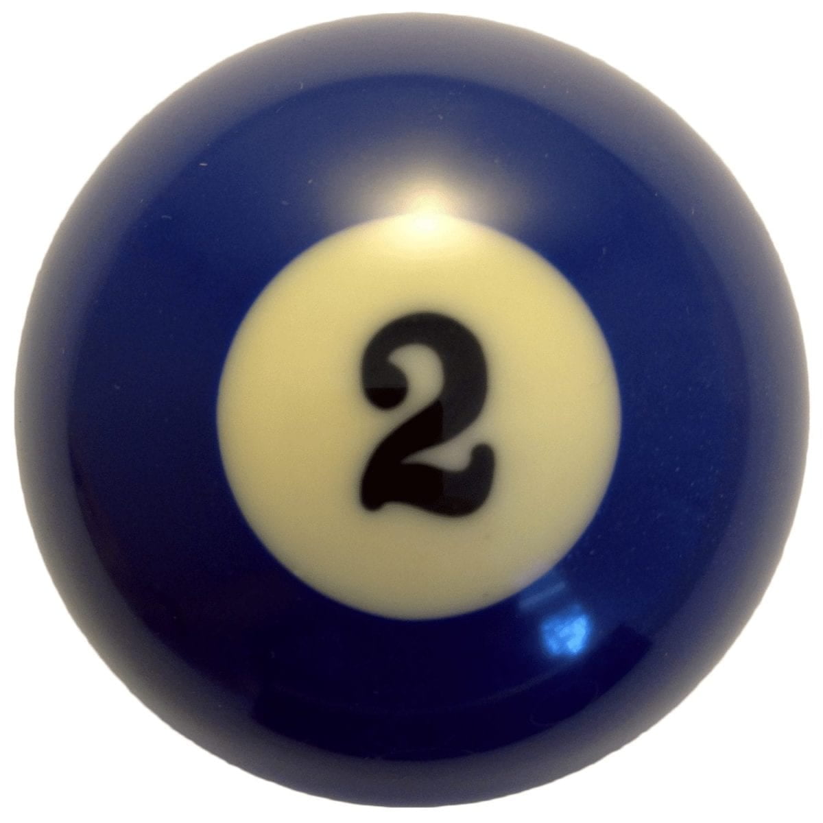 Classic Plus Premium Poly Resin Replacement #2 Billiard Ball - Walmart.com