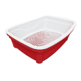 Classic Plus Sifting Litter Box, Large Cat Litter Pan with Sifting Tray ...