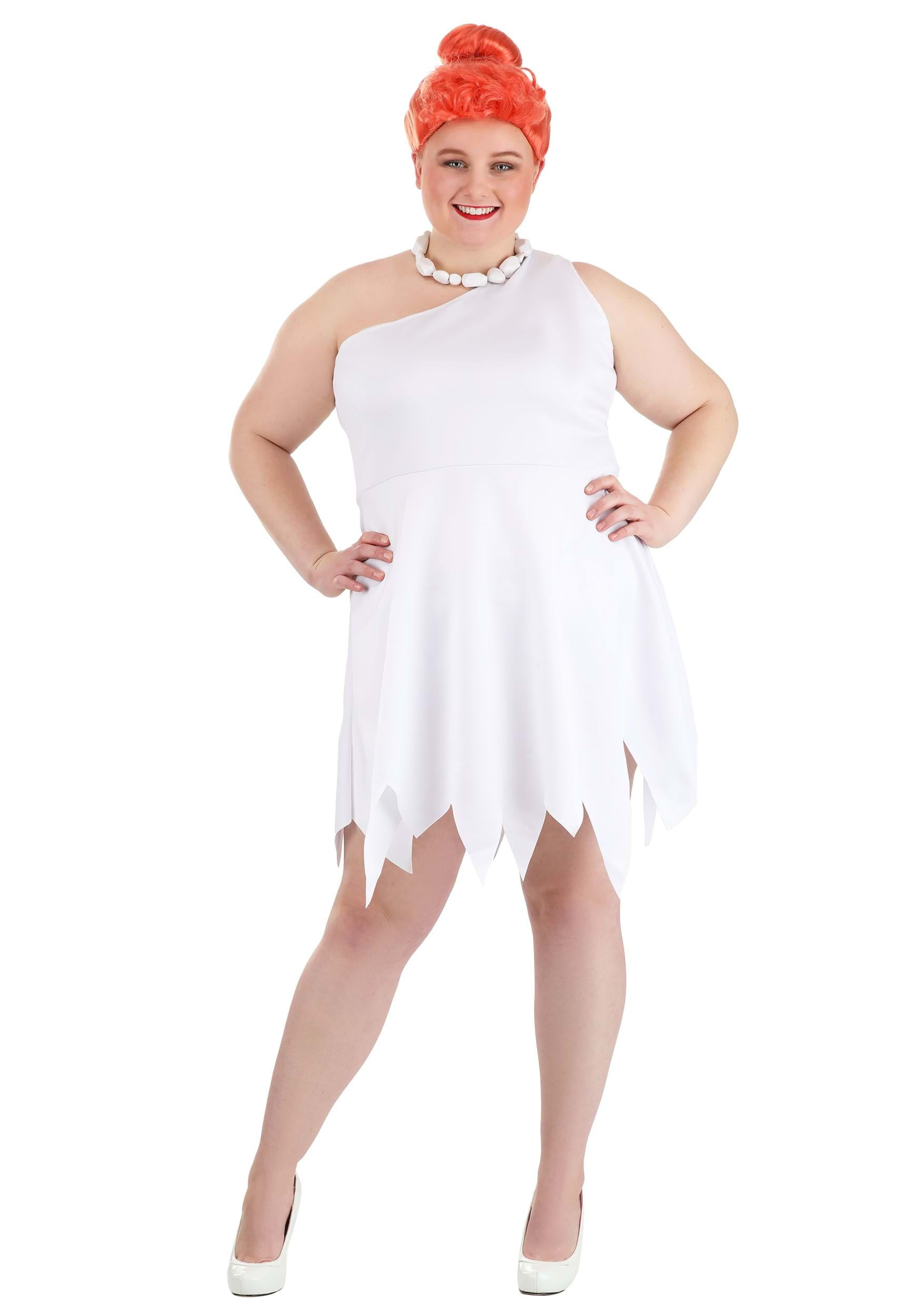 Classic Plus Size Flintstones Wilma Costume - Walmart.com