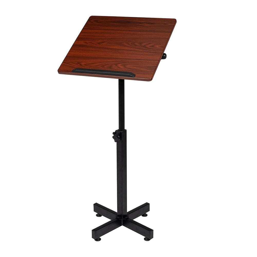Classic Podium Stand, High Quality Height Adjustable Church Classroom ...