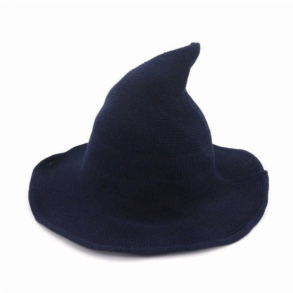 Classic Pointed Wizard Hat, Adjustable and Lightweight Halloween ...
