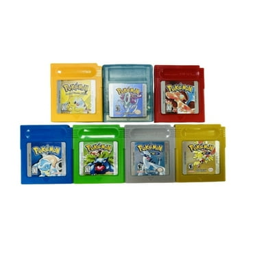 Set of 5 Pokémon Game Cartridges for Game Boy Advance - Emerald, Ruby ...