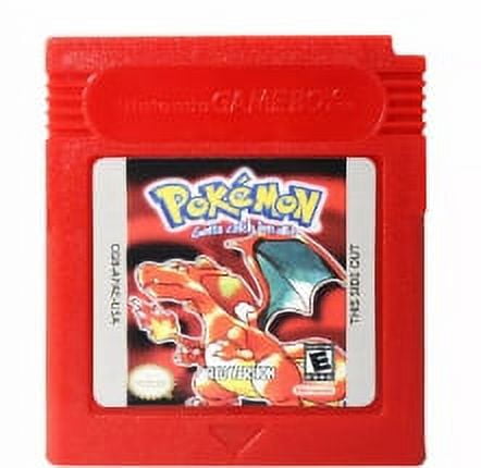 Classic Pokemon Game Boy series For Nintendo GBC Gold Silver Blue Red ...