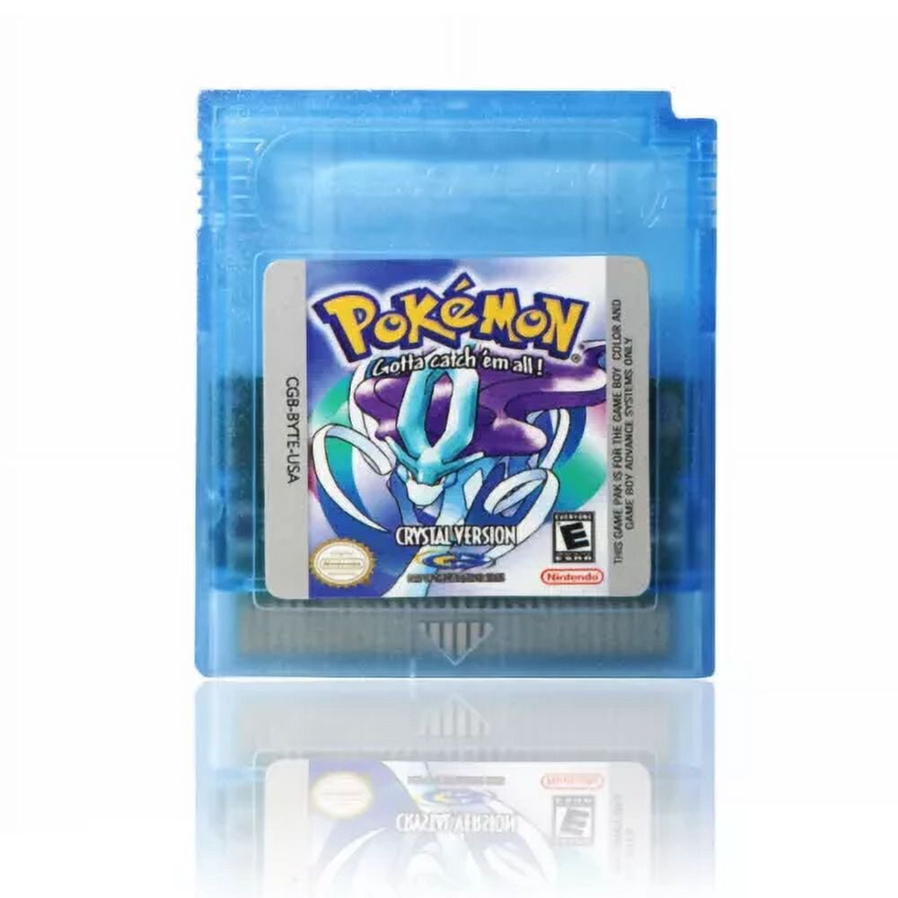 Classic Pokemon Game Boy series For Nintendo GBC Gold Silver, blue, red ...