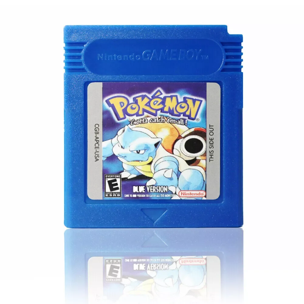 Classic Pokemon Game Boy series GBC Pokemon Blue-Video Games - Walmart.com