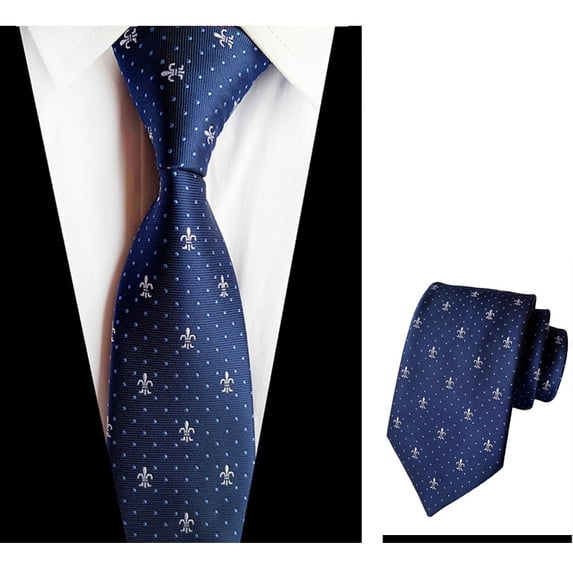 Classic and Polished Men's Necktie One Pack, Featuring a Premium Silk ...