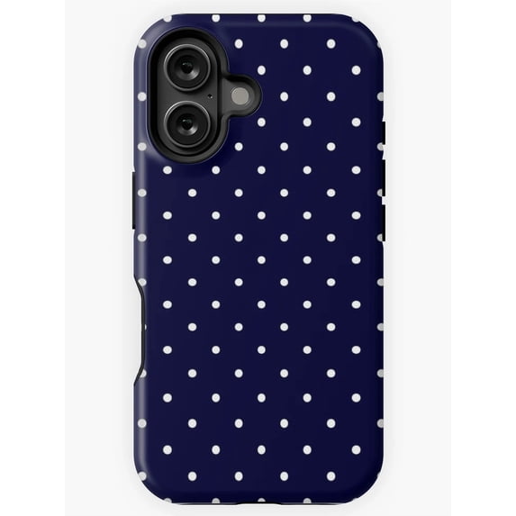 Classic Polka Dot Spot Print Retro iPhone 11 12 13 14 15 16 17 Pro Max ...