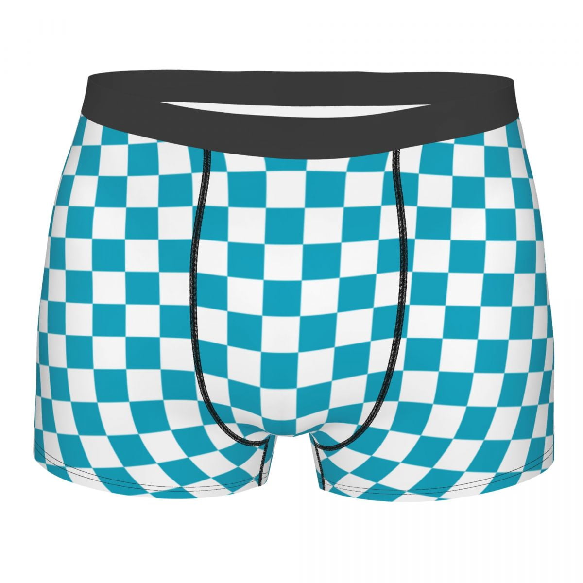 Classic Pop Art Geometric Checkerboard Underwear Stretch Checkered ...
