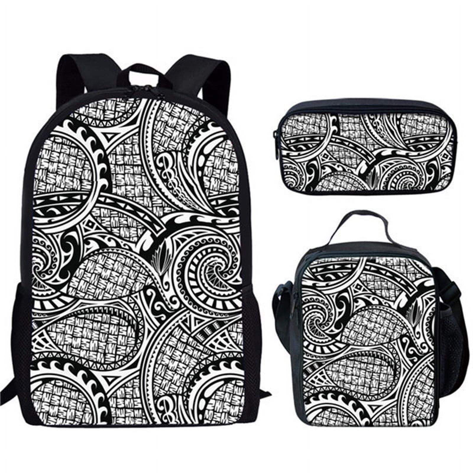 Classic Popular Polynesian Traditional Tribal 3D Print 3pcs/Set Bags ...