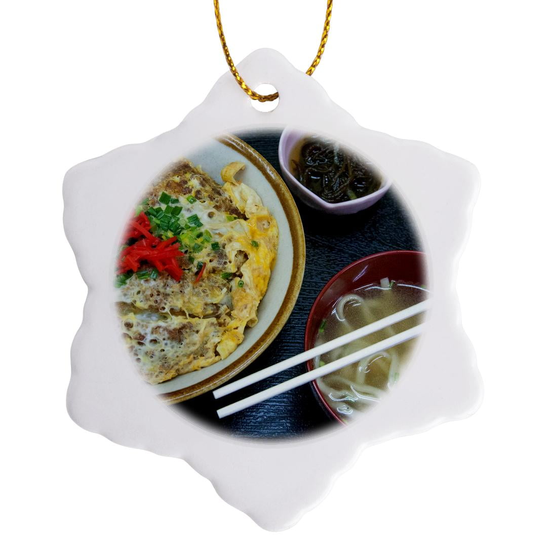 3drose, Classic Pork over Rice Bowl with Noodle Soup Served in Japan ...
