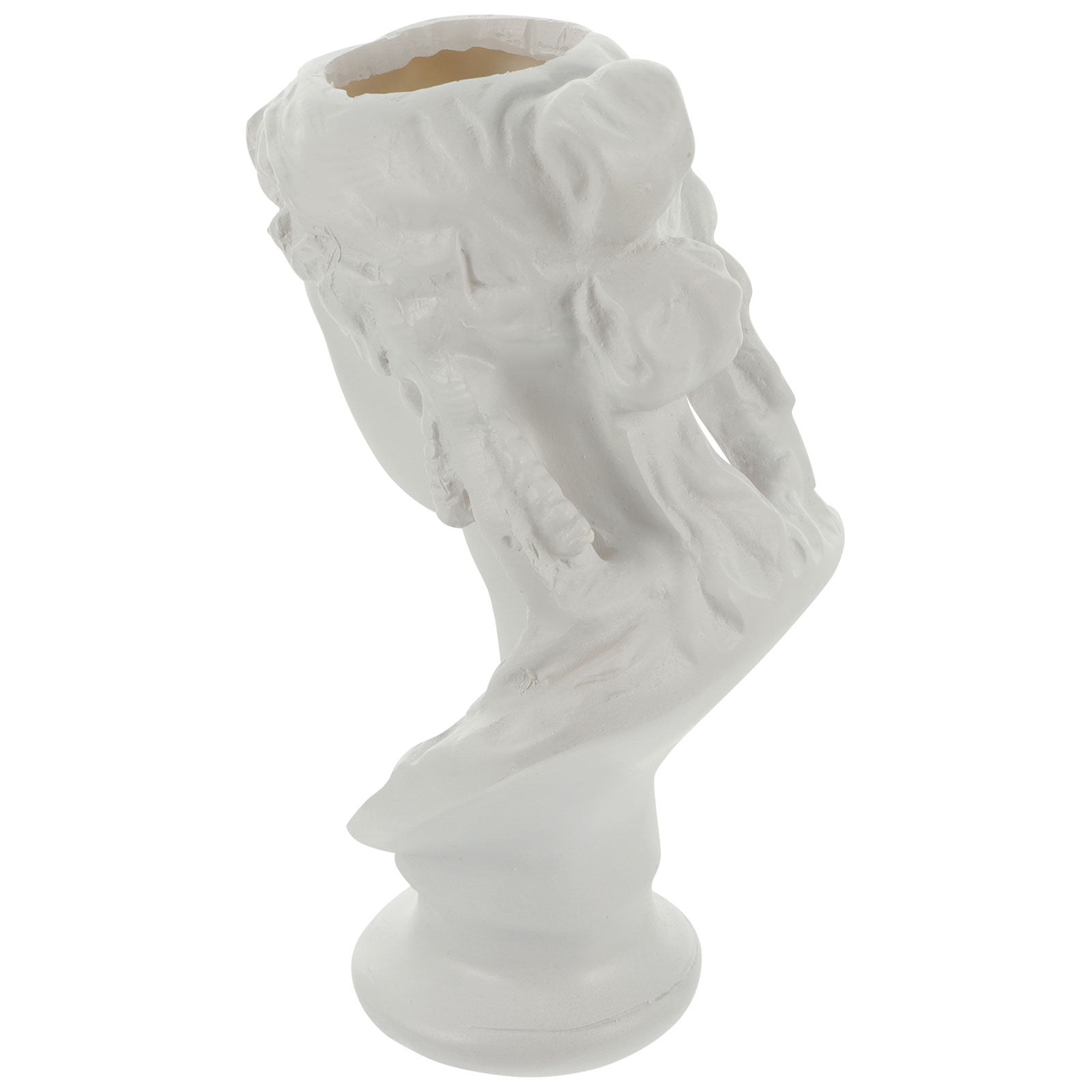 Retro Classic Sculpture Pen Holder Imitation Plaster Pen Holder Flower ...