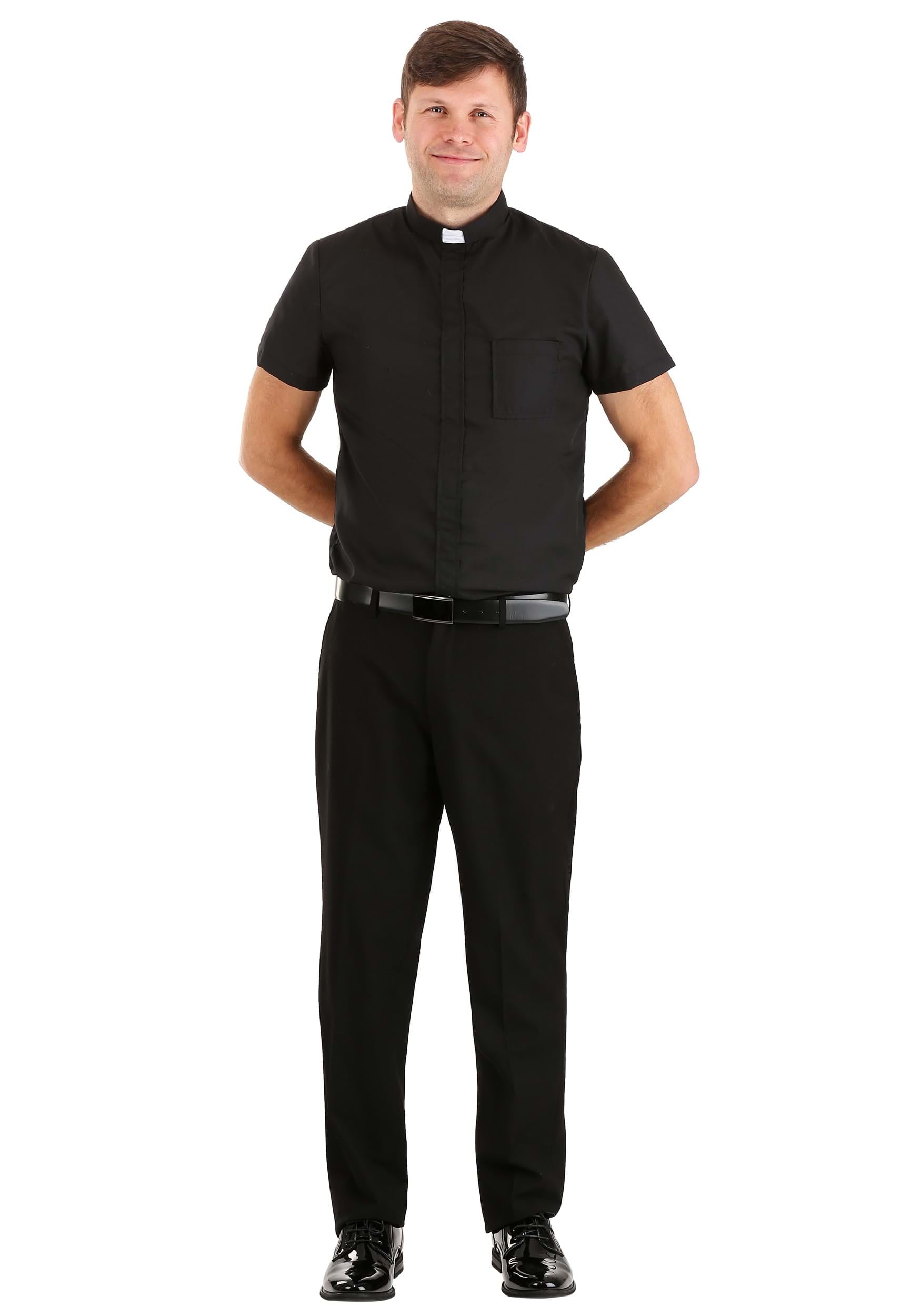 Classic Priest Costume - Walmart.com
