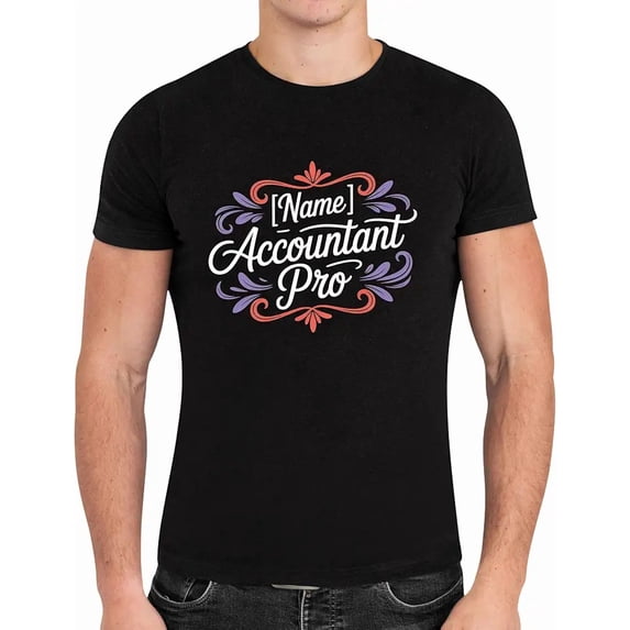 Classic Professional T-Shirt with Name Job Fashion Occupation Holders ...