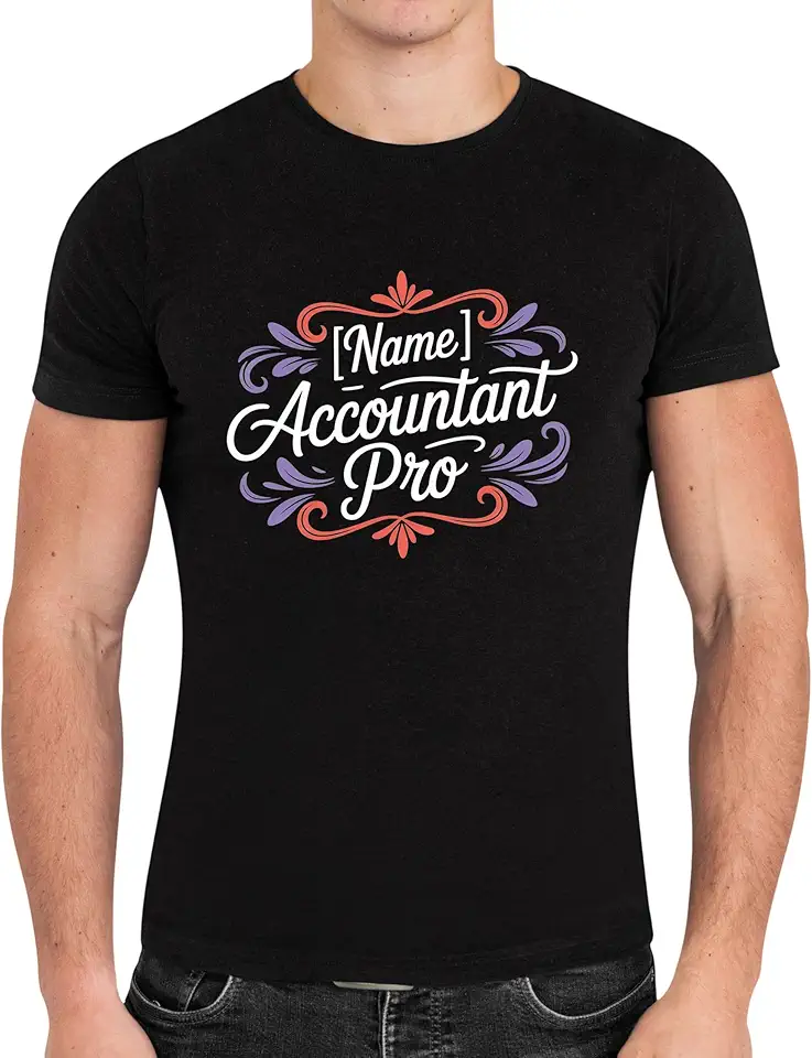 Classic Professional T-Shirt with Name Job Fashion Occupation Holders ...