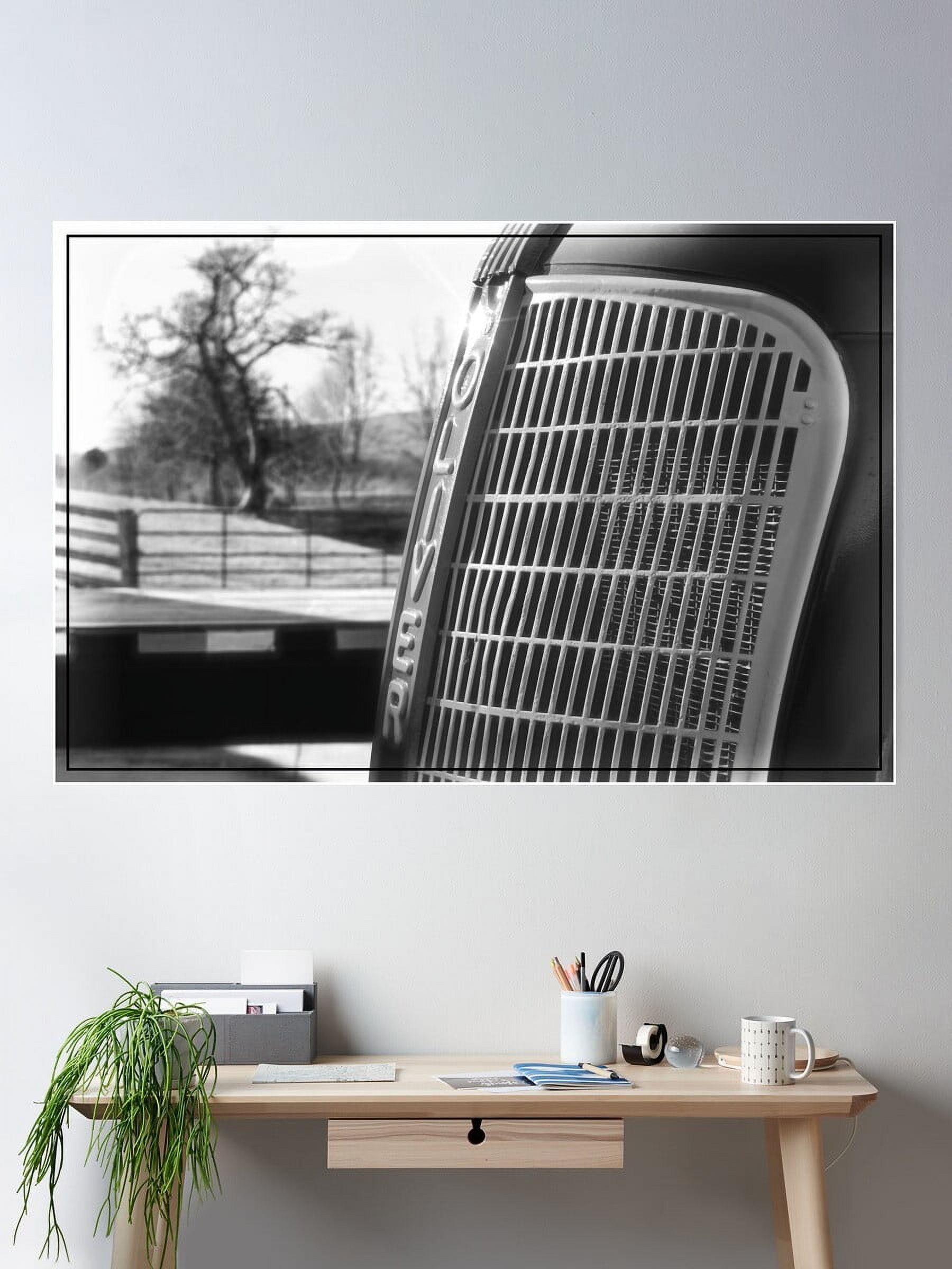Classic Profile Bw Poster Wall Art, Modern Wall Decor For Living Room ...