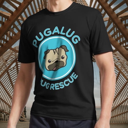Classic Pugalug Logo Active T-Shirt Logo T-Shirt Funny Size S to 5XL ...