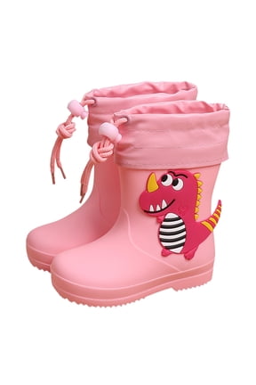 Kids Waterproof Neoprene Rubber Boots for Rain and Outdoor Play