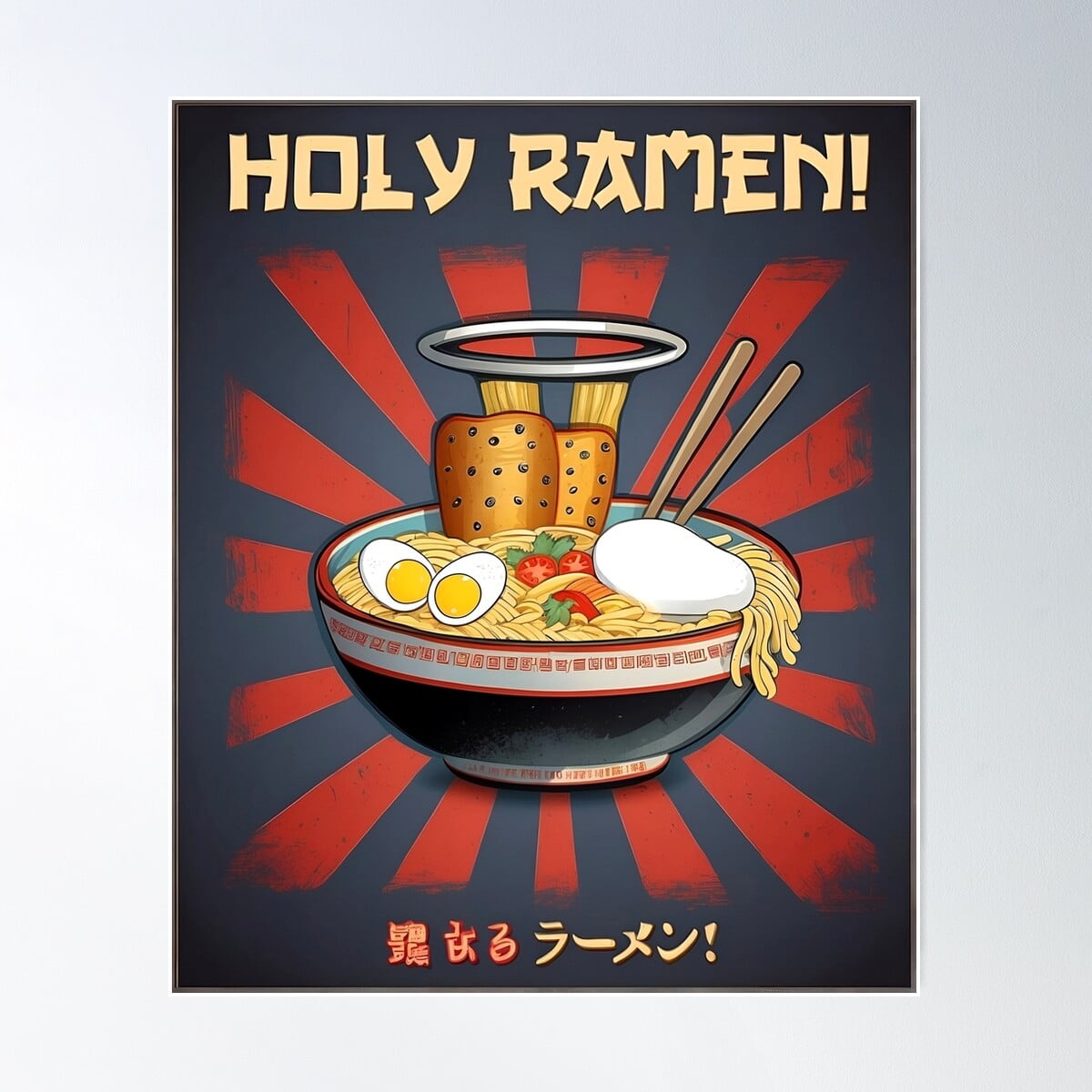 Classic Ramen Illustrations: Vintage Japanese Food Artworks Poster Wall ...
