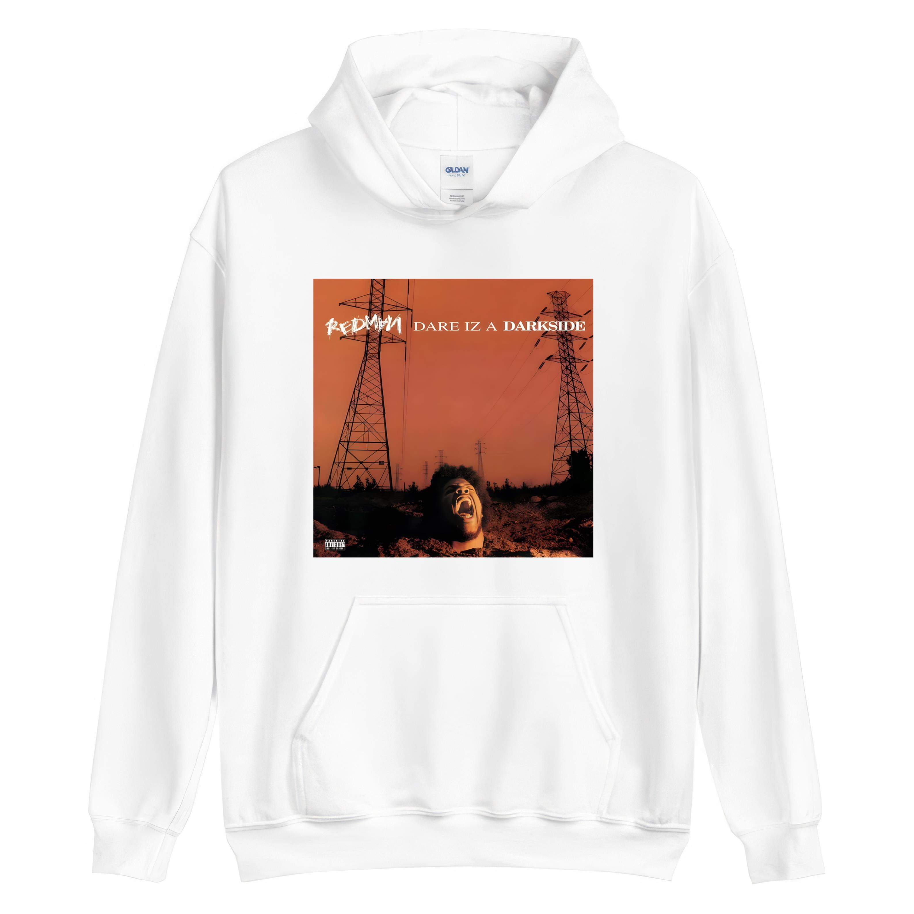 Classic Rap Dare Iz a Darkside American Rapper Hip Hop Logo Hoodie ...