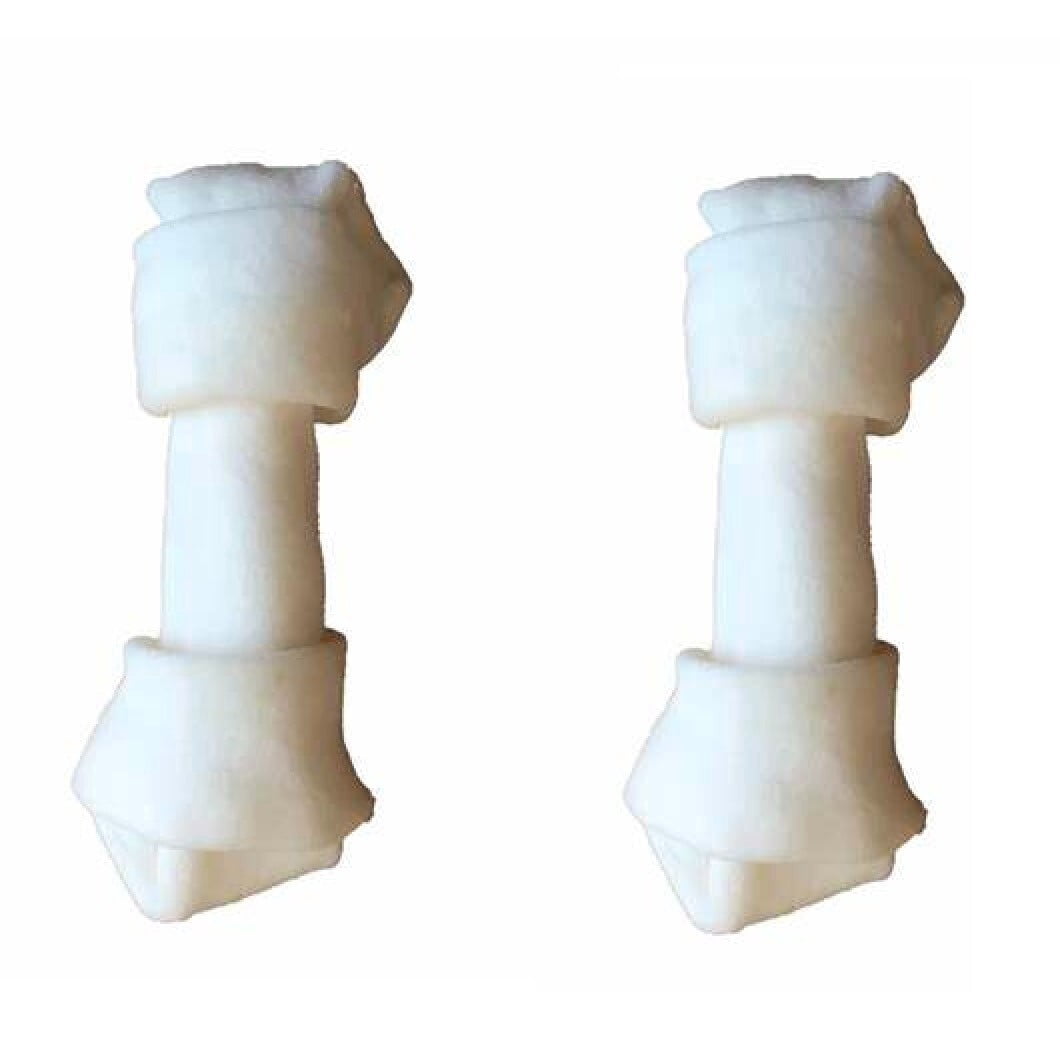 Classic Rawhide Dog Bones 6" to 7" All Natural No Preservatives Medium ...