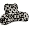 Classic Reading Pillow in Black – Supportive Backrest with Arm Comfort ...