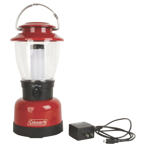 Classic Rechargeable 400 Lumens LED Lantern, Water-Resistant Lantern ...
