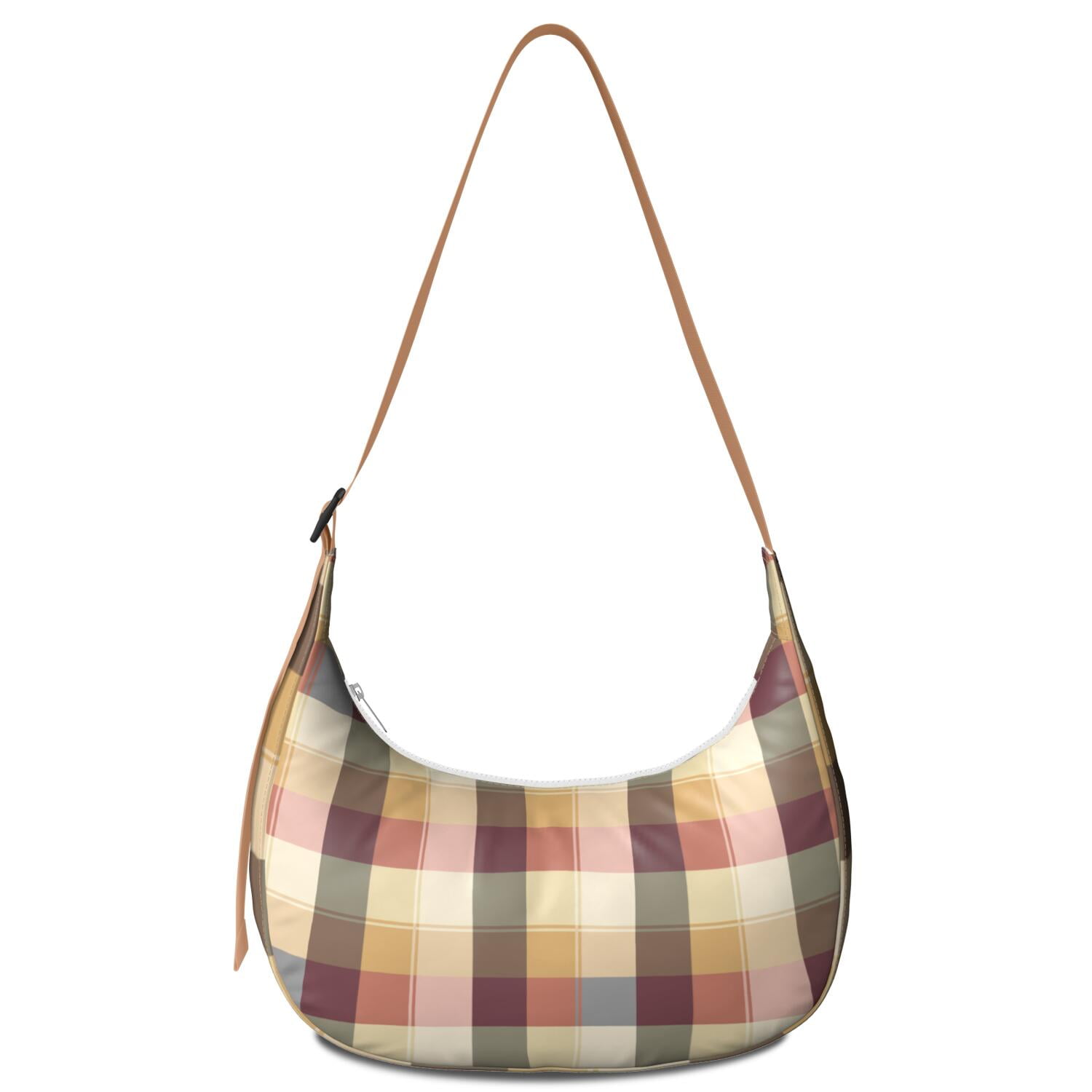 Classic Red and Black Buffalo Plaid Crossbody Handbag for Women, Rustic ...