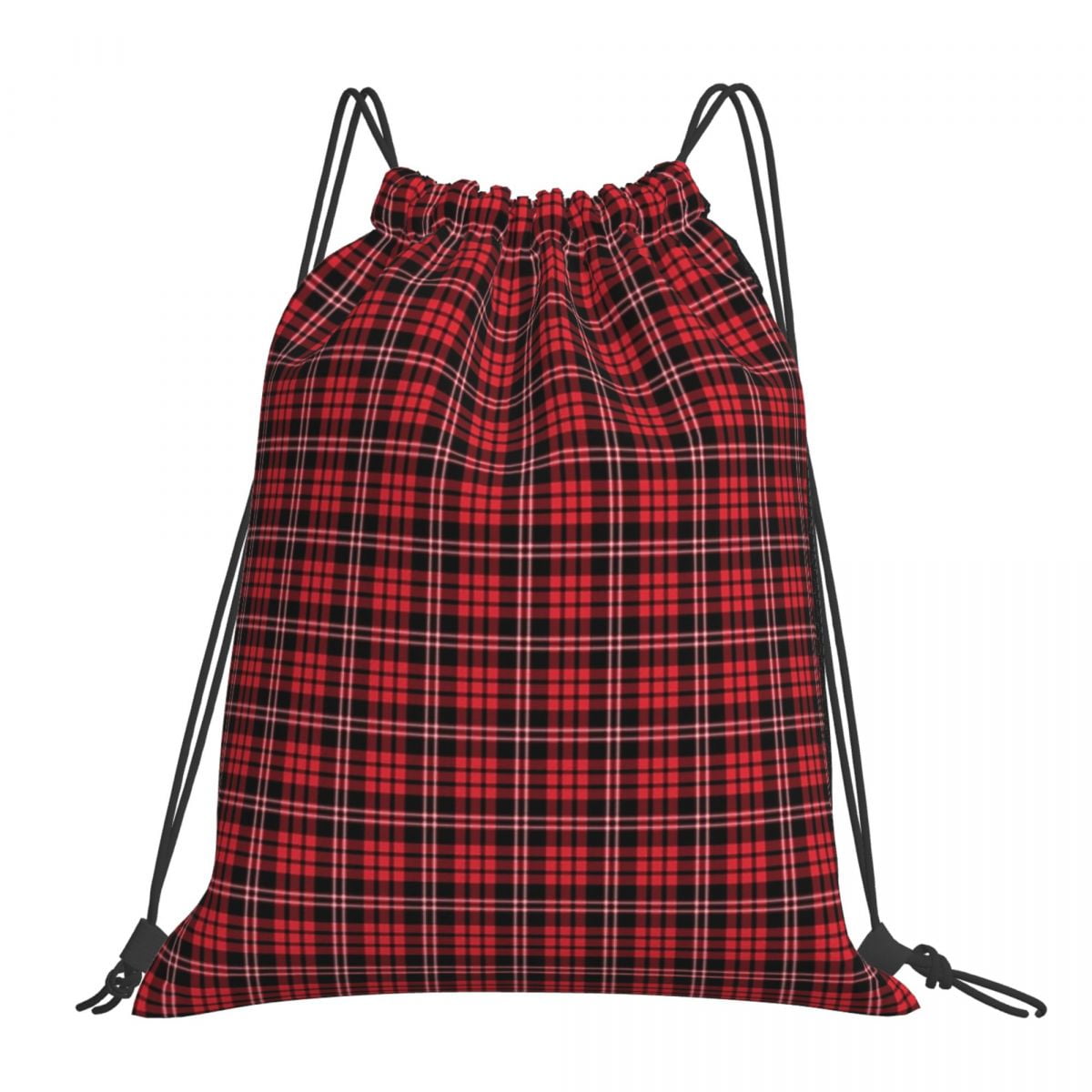Classic Red Checkered Scottish Tartan Plaid Pattern Backpacks Casual ...