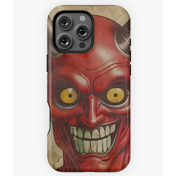 Classic Red Devil Halloween Art M10163 Phone case for iPhone 11 to 16 Pro Max - Walmart.com