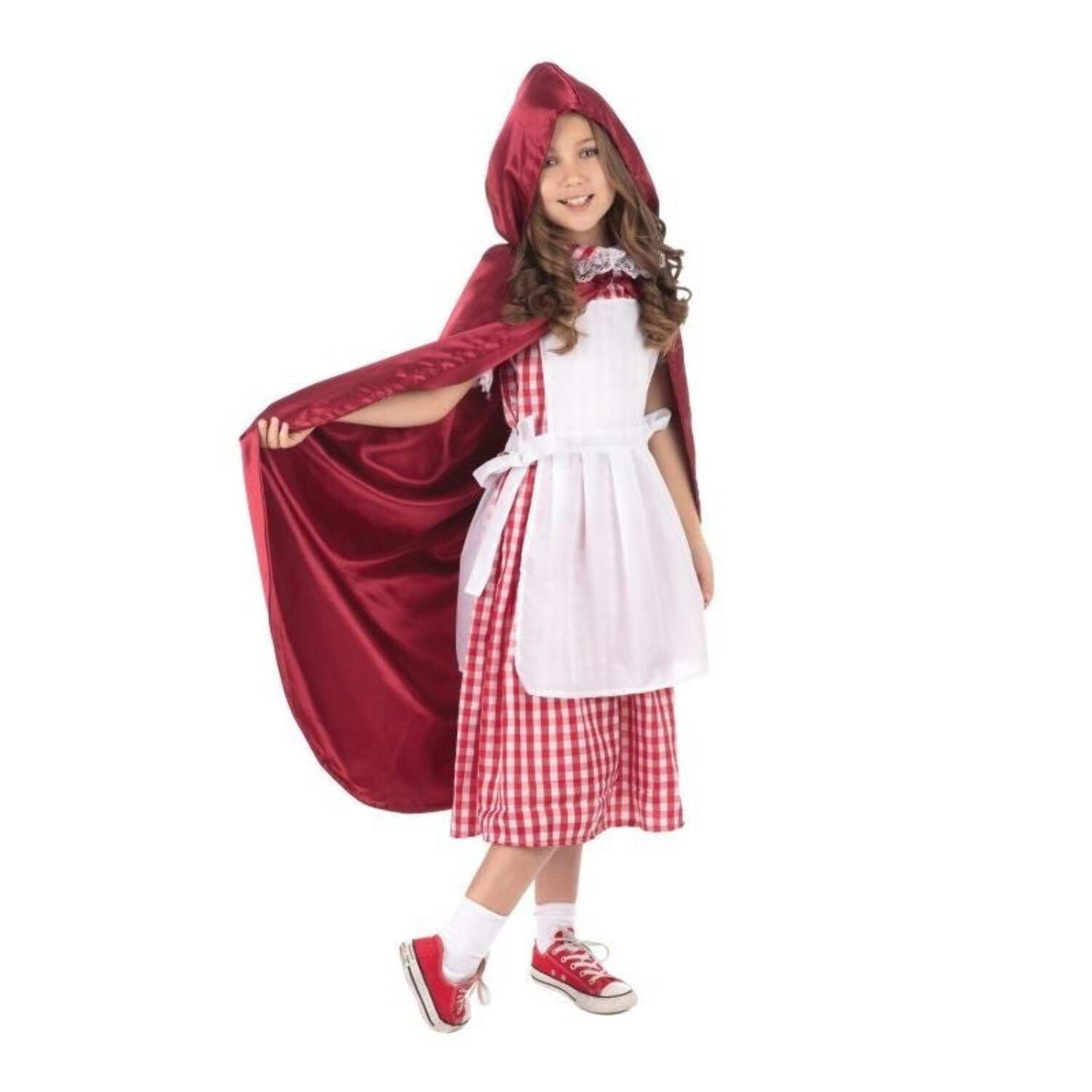 Classic Red Riding Hood Girl Large Female Kids Fancy Dress Party Book ...