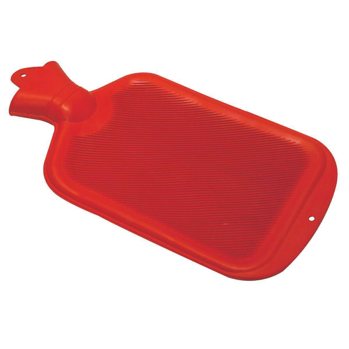 Classic Red Rubber Hot Water Bottle, Hot Compress, Pain Relief from ...