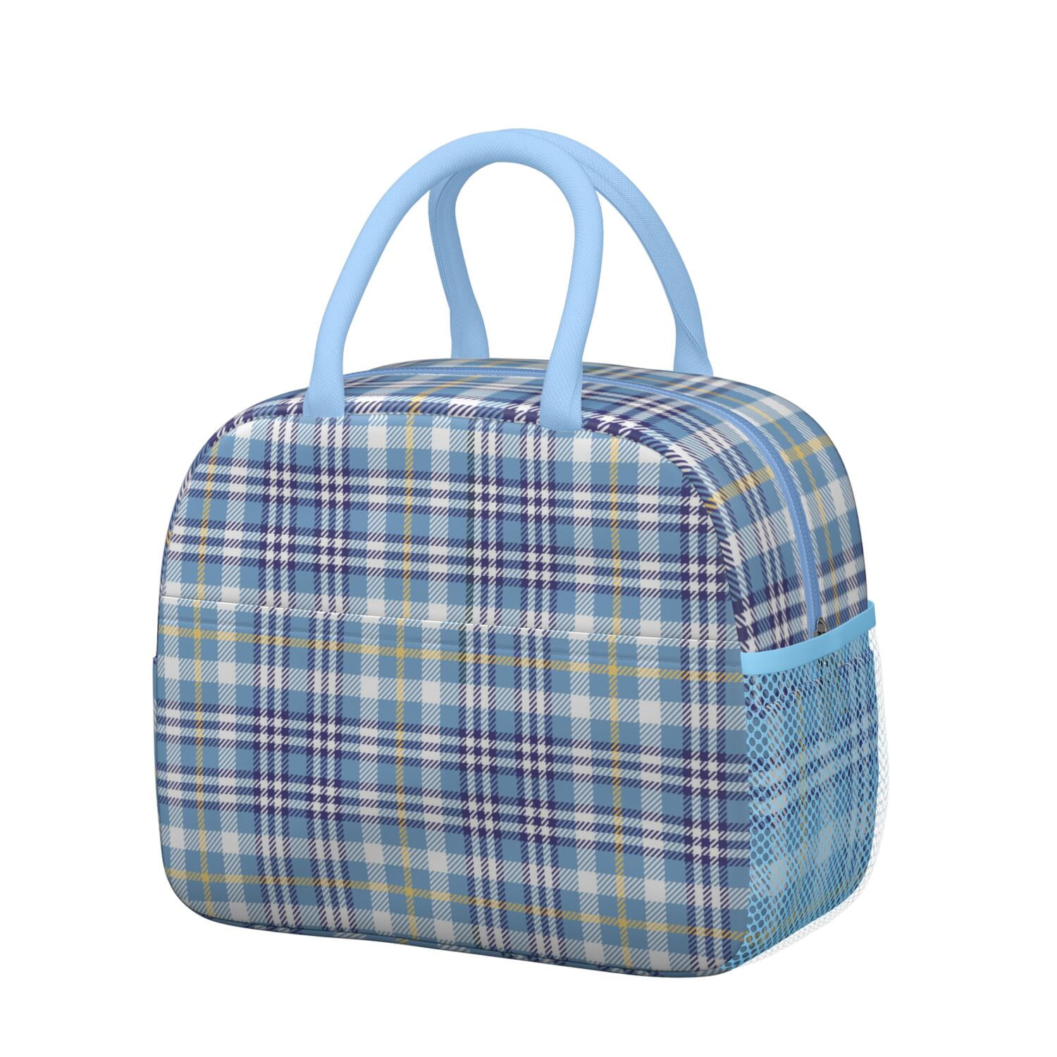 Classic Red and Black Buffalo Plaid Lunch Bag - Reusable Thermal ...