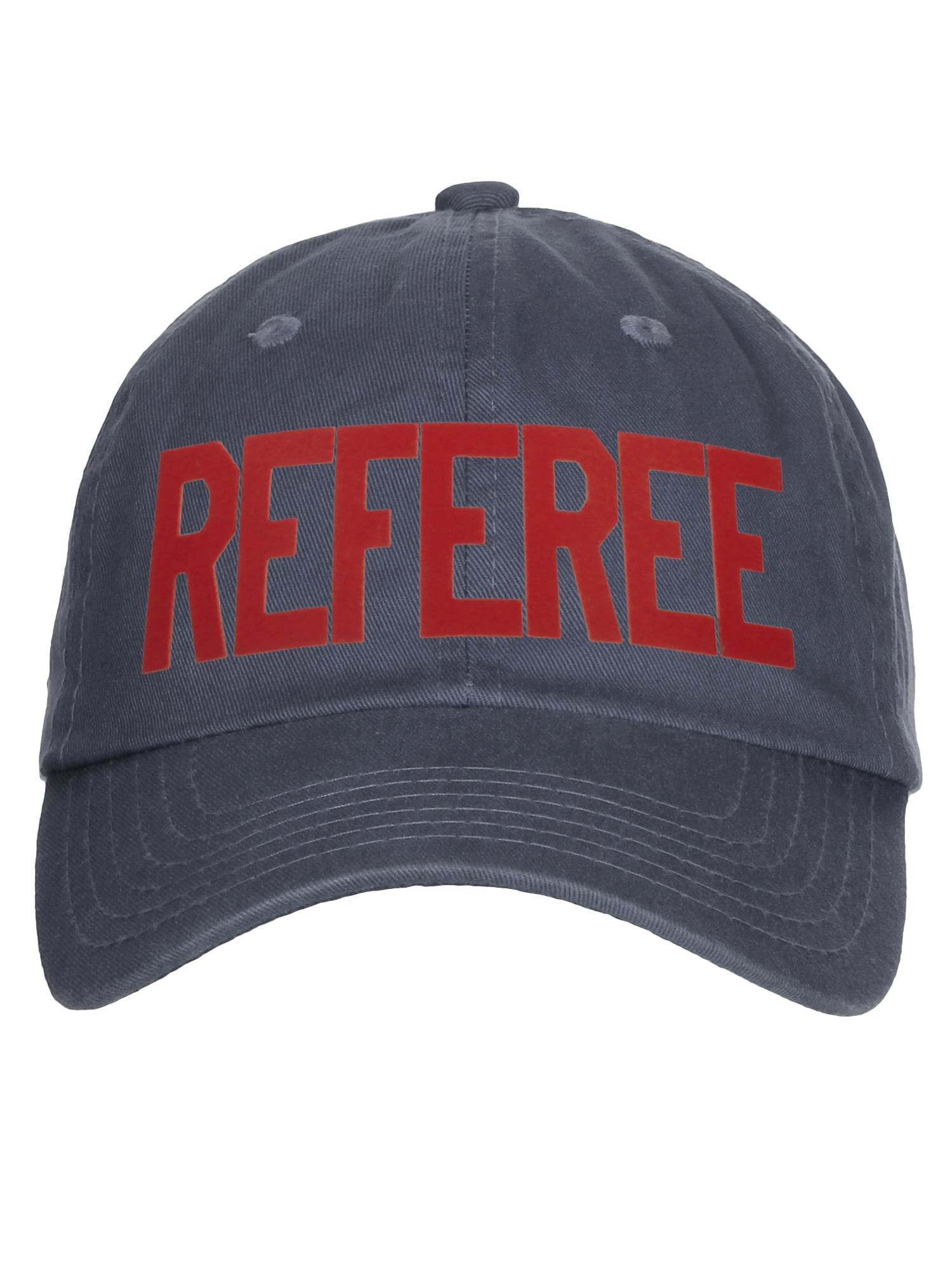 Classic Referee Hat Premium Cotton Low Profile Unstructured Adjustable ...
